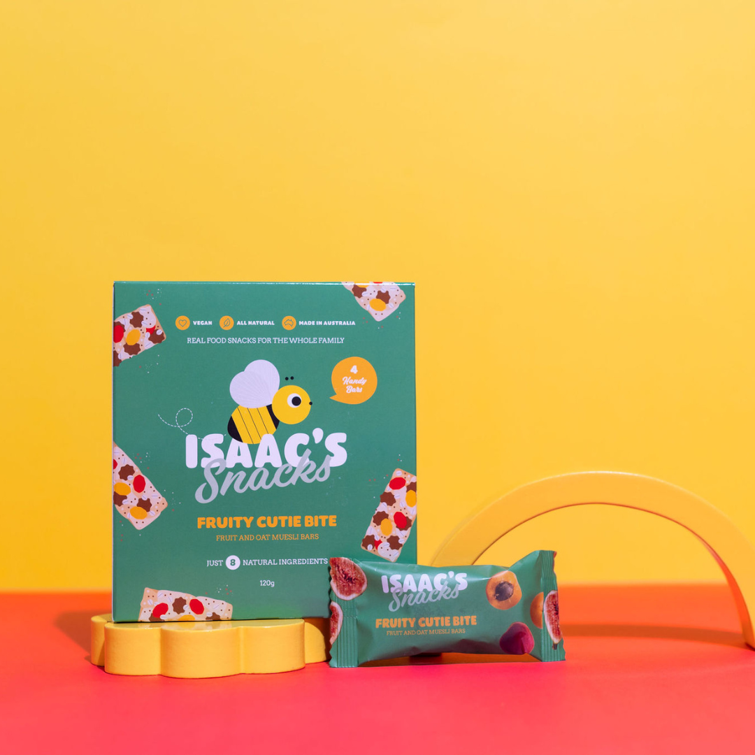 Isaac's Snacks Fruity Cutie Bars 4 x 120g